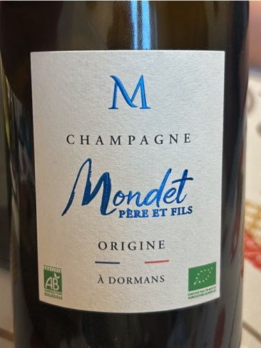 Mondet Père et Fils Origine Champagne | Vivino Brasil