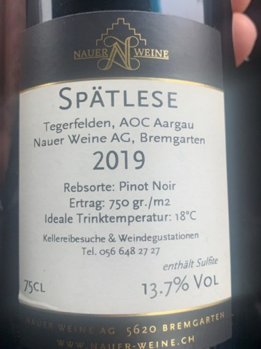 Nauer Weine Pinot Noir Spätlese | Vivino US