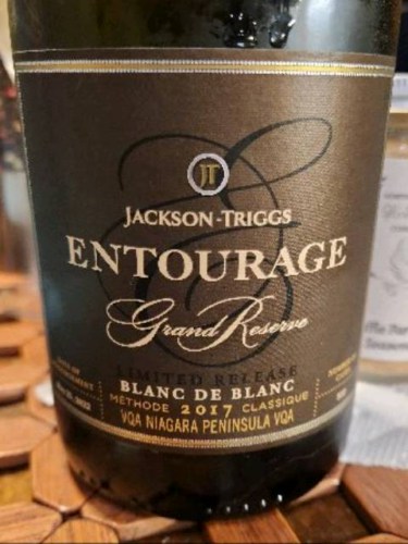 Jackson-Triggs Entourage Grand Reserve Blanc de Blanc Limited Release ...