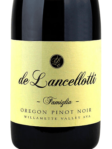2018 de Lancellotti Famiglia Pinot Noir | Vivino US