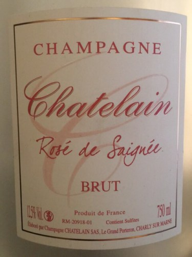 Chatelain Rosé de Saignée Brut Champagne | Vivino Brasil