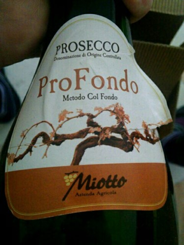 Miotto Pro Fondo Prosecco | Vivino English