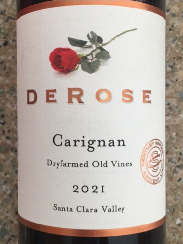 Derose Vineyards Dryfarmed Old Vines Carignan | Vivino US