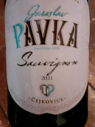 Jaroslav Pavka Sauvignon | Vivino US