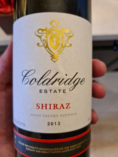 2013 Coldridge Estate Shiraz | Vivino