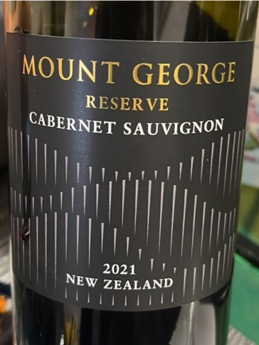 Mount George Reserve Cabernet Sauvignon | Vivino English