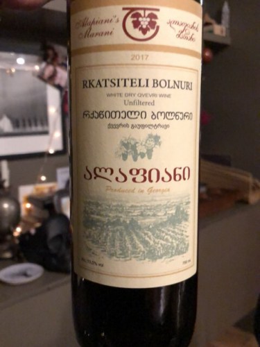Alapiani's Marani Rkatsiteli Bolnuri | Vivino US