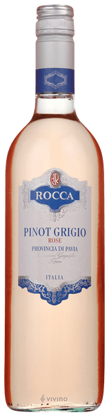 Rocca Pinot Grigio Provincia di Pavia Rosé | Vivino English