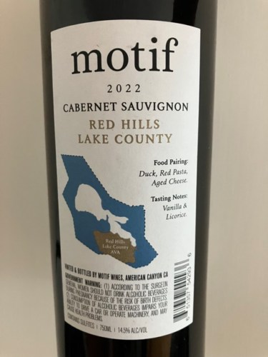 Motif Cabernet Sauvignon | Vivino English