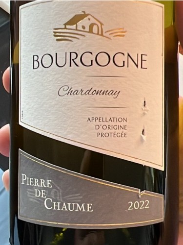 Pierre de Chaume Bourgogne Chardonnay | Vivino US