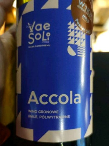 Vae Soli Accola | Vivino US