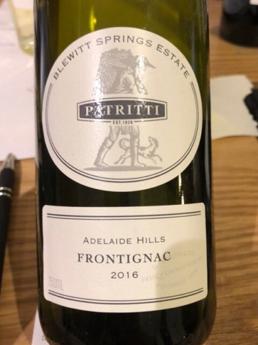 Patritti Blewitt Springs Estate Frontignac | Vivino US