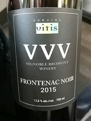 Domaine Vitis - Vignoble Bromont Frontenac Noir | Vivino US