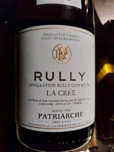 Patriarche Père & Fils Rully 'La Crée' | Vivino US