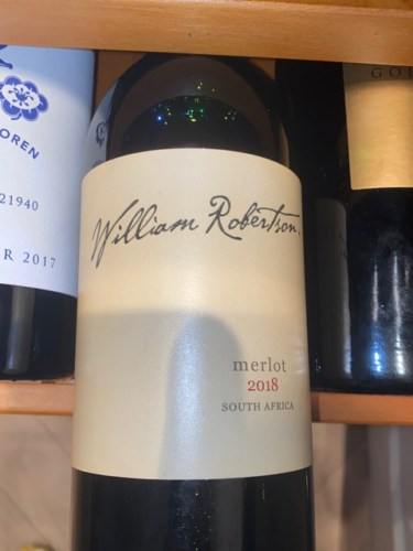 Robertson Winery William Robertson Merlot | Vivino English