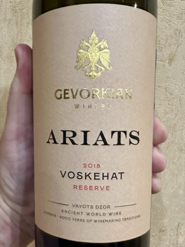 Gevorkian Ariats Voskehat Reserve | Vivino US