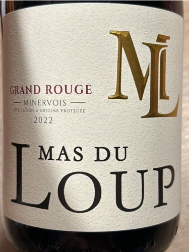 Mas du Loup Grand Rouge Minervois | Vivino Deutsch