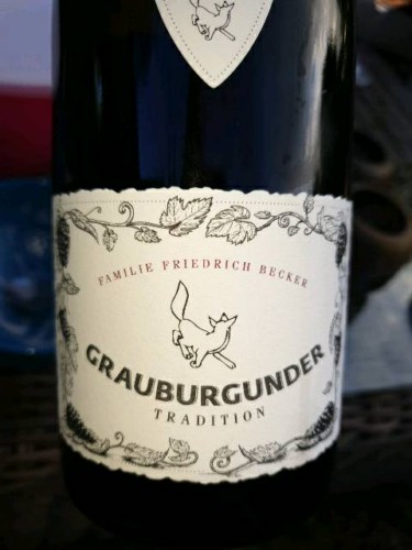 Friedrich Becker Grauburgunder Tradition | Vivino US