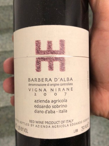 Edoardo Sobrino Vigna Nirane Barbera d'Alba | Vivino Australia