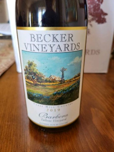 Becker Vineyards Tallent Vineyard Barbera | Vivino US