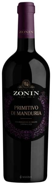 Zonin Primitivo di Manduria | Vivino English