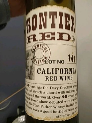 Fess Parker Frontier Red Lot No 141 | Vivino US