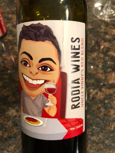 Rodia Wines Uncle Vinny's Red Blend | Vivino English