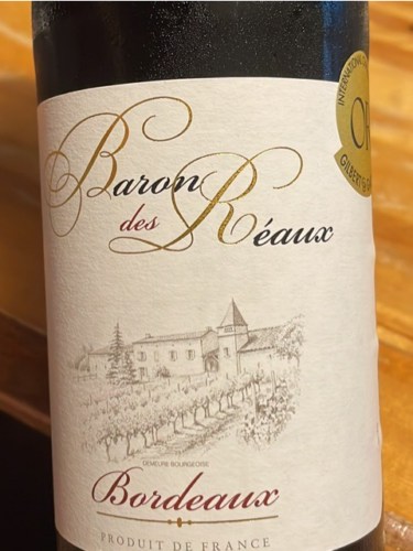 Baron des Réaux Bordeaux | Vivino US