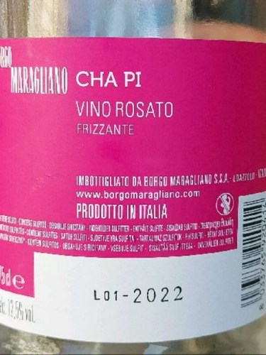 Borgo Maragliano Cha Pi Pet Nat Rosé | Vivino US