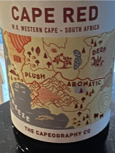 The Capeography Co Cape Red | Vivino US