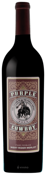 Purple Cowboy Night Rider Merlot | Vivino English
