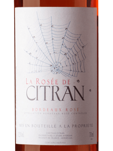 2016 Château Citran La Rosée de Citran Bordeaux | Vivino US