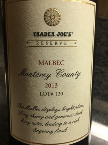 Trader Joe's Malbec Reserve | Vivino Australia