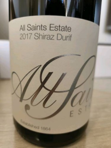 All Saints Shiraz - Durif | Vivino US