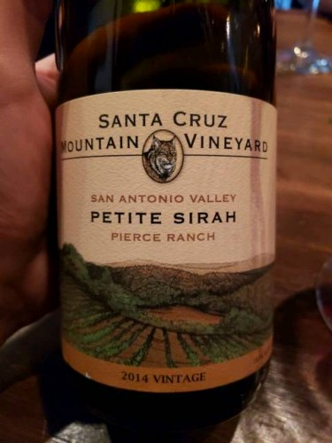 2014 Santa Cruz Mountain Vineyard Pierce Ranch Petite Sirah | Vivino US