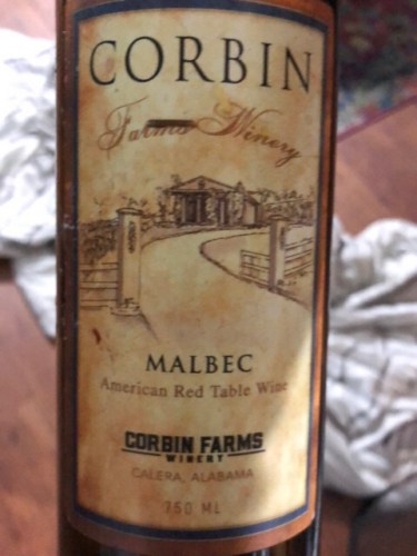 Corbin Farms Winery Malbec | Vivino 日本