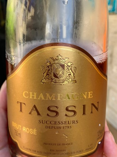 Tassin Brut Rosé Champagne | Vivino US