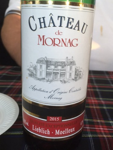 2015 Château de Mornag Lieblich Moelleux | Vivino