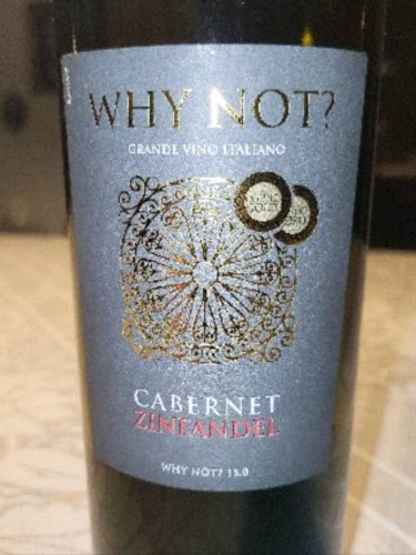 Contri Why Not? Cabernet - Zinfandel | Vivino English