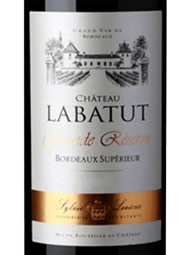 Château Labatut Grande Réserve Bordeaux Supérieur | Vivino US