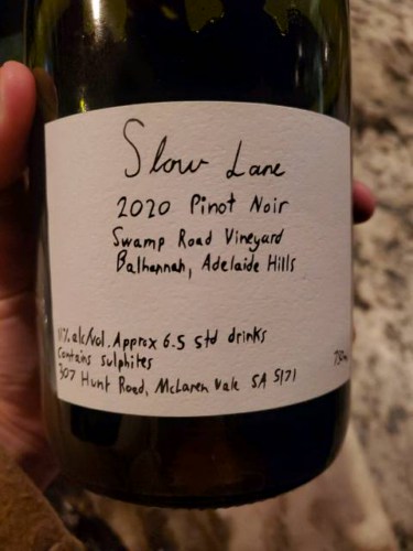 Slow Lane Swamp Road Vineyard Pinot Noir | Vivino US
