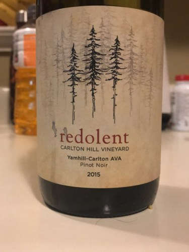 Redolent Carlton Hill Vineyard Pinot Noir | Vivino English