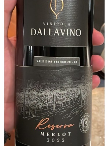 Vinicola Dallavino Reserva Merlot | Vivino US