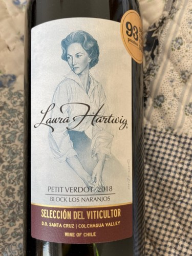 2018 Laura Hartwig Seleccion del Viticultor Petit Verdot | Vivino US