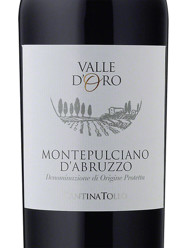 Cantina Tollo Valle D'Oro Montepulciano d'Abruzzo | Vivino US