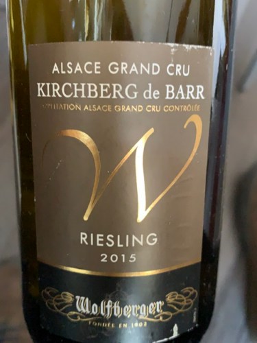 Wolfberger Riesling Alsace Grand Cru 'Kirchberg de Barr' | Vivino Brasil