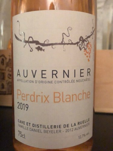Cave et Distillerie de la Ruelle - Domaine Beyeler Perdrix Blanche ...