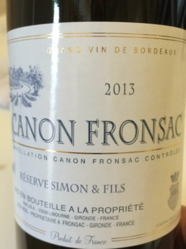 Jean-Baptiste Audy Réserve Simon Fils Canon-Fronsac | Vivino Brasil