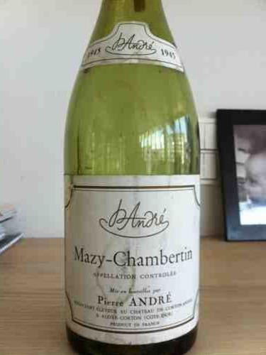 Pierre André Mazy-Chambertin | Vivino US