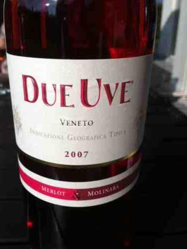 Bertani Due Uve Merlot - Molinara Rosé | Vivino US